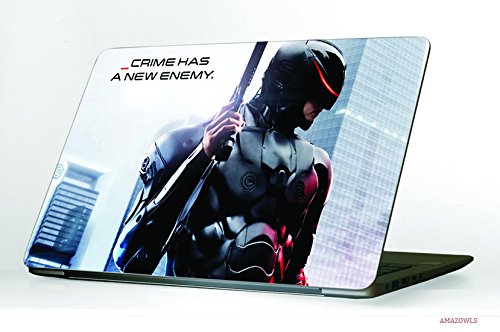 Amazowls Robocop pc video gaming laptop skin for video game lovers for ...