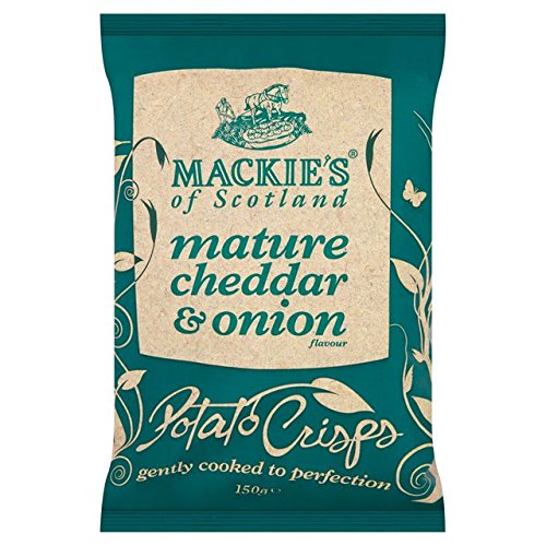 Buy Mackie's of Scotland Mature Cheddar and Onion Flavour Potato Crisps ...