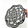 Amazon.com: HningBuyox 2 Pack Cast Iron Trivet, Heavy Duty Metal ...
