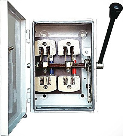 Benlo 63-Amps 240 Volts Double Pole Change over Switches (White ...