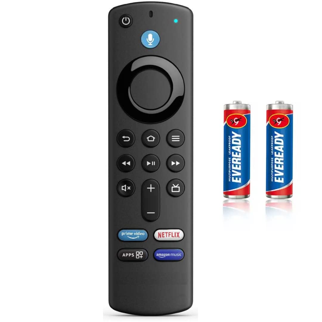 Buy Tech23 Amazon Fire Tv Stick Remote Control [ 3rd Gen ] with Voice ...