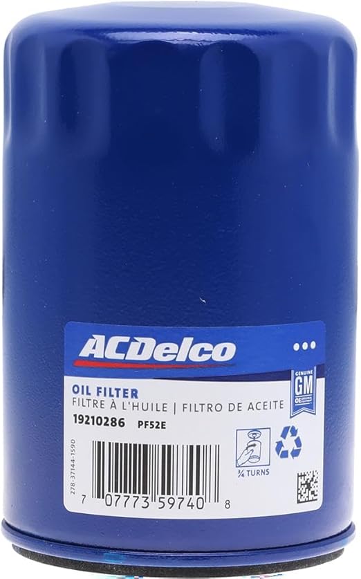 Amazon.com: ACDelco GM Original Equipment PF52E Engine Oil Filter ...