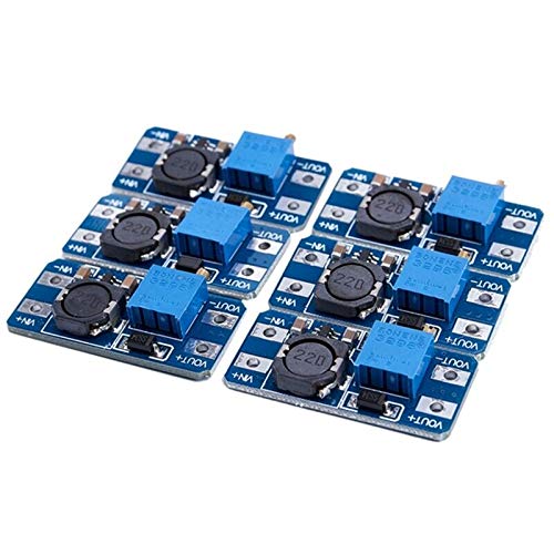 Generic 6pcs MT3608 DC 2A Step Up Power Booster Module 2v-24v Boost ...