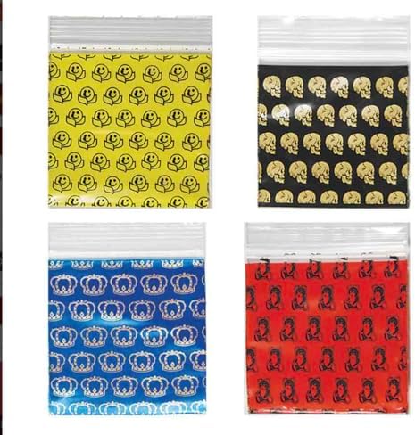 Amazon.com: Generic 600pcs Mini Zip-Top Baggies 2"" x 2"" - Premium ...