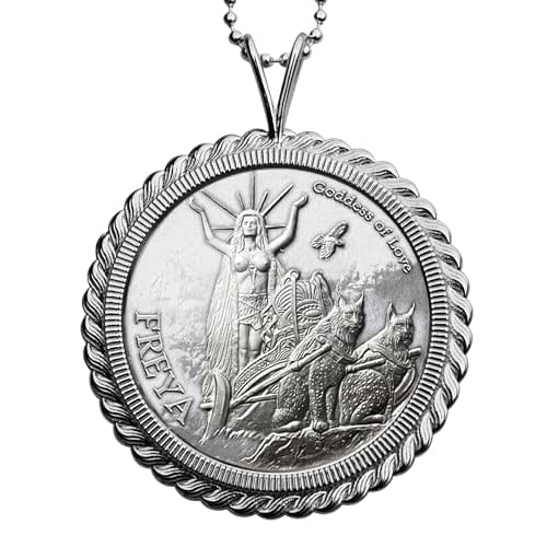 Amazon.com: Norse God Freya Goddess of Love Valkyrie Horse 1 oz .999 ...