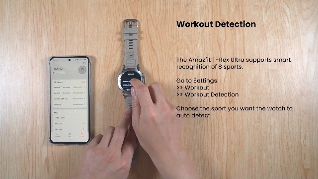 Watch Amazfit T-Rex Ultra | Operation Instructions on Amazon Live