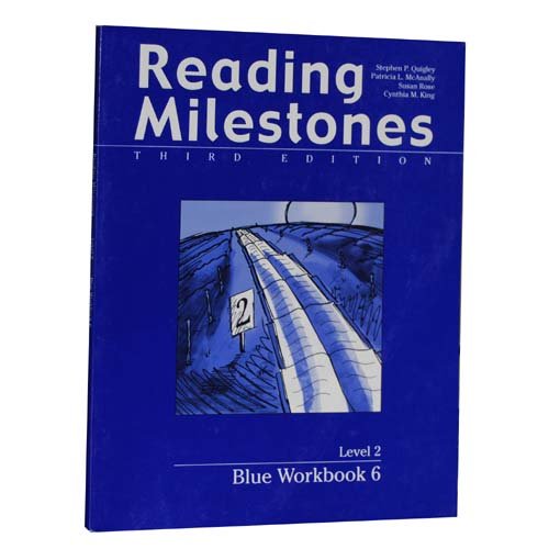 Reading Milestones (Level 2, Blue Workbook 6, 3rd Edition) | Amazon.com.br