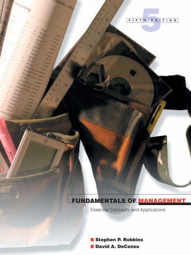 Buy Fundamentals of Management: Essential Concepts and Applications ...
