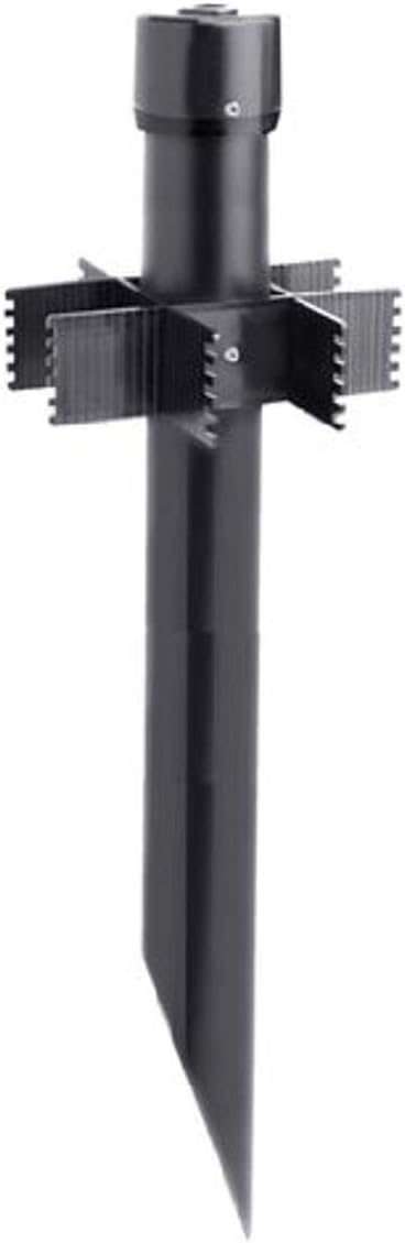 RAB Lighting MP25B Mighty Post, 25" Height, Black, Multicolor - Outdoor ...