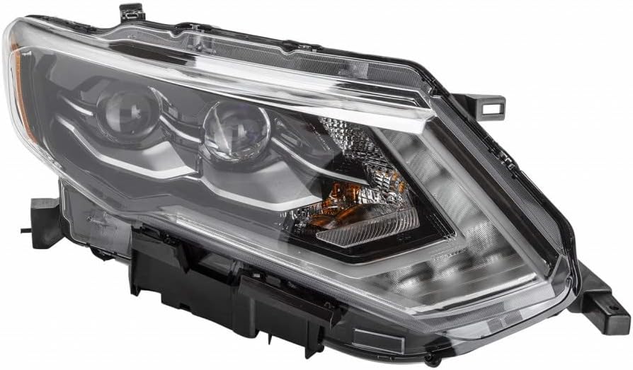 Amazon.com: For Nissan Rogue Headlight 2017 2018 Passenger Side LED ...