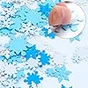 Amazon.com: Aneco 600 Pieces Foam Snowflake Stickers Self-Adhesive ...