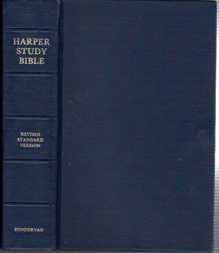 Harper Study Bible the Holy Bible Revised Standard Version Zondervan ...