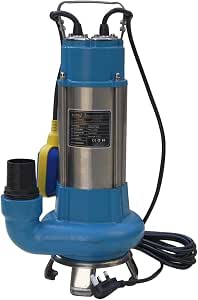 KATSU Tools 1100W Heavy Duty Electric Submersible Sewage Dirty Waste ...