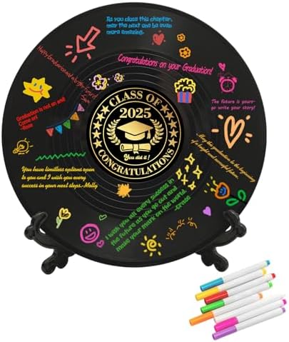 Amazon.com: Ozinna Custom Vinyl Record Wedding Guest Book Alternative ...