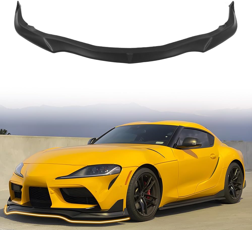 BBioss Front Spoiler Lip Compatible with 2020-2025 Toyota GR Supra A90 ...