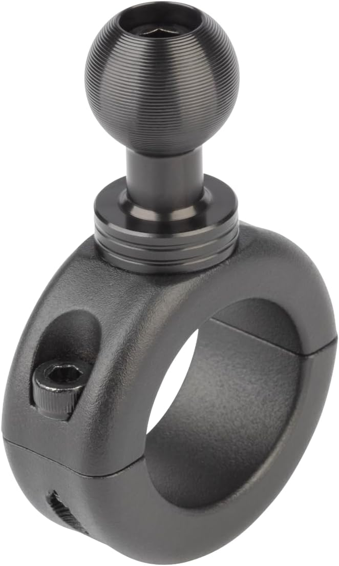 Amazon.com: Bulletpoint Aluminum Handlebar Clamp with 20mm Ball Mount ...