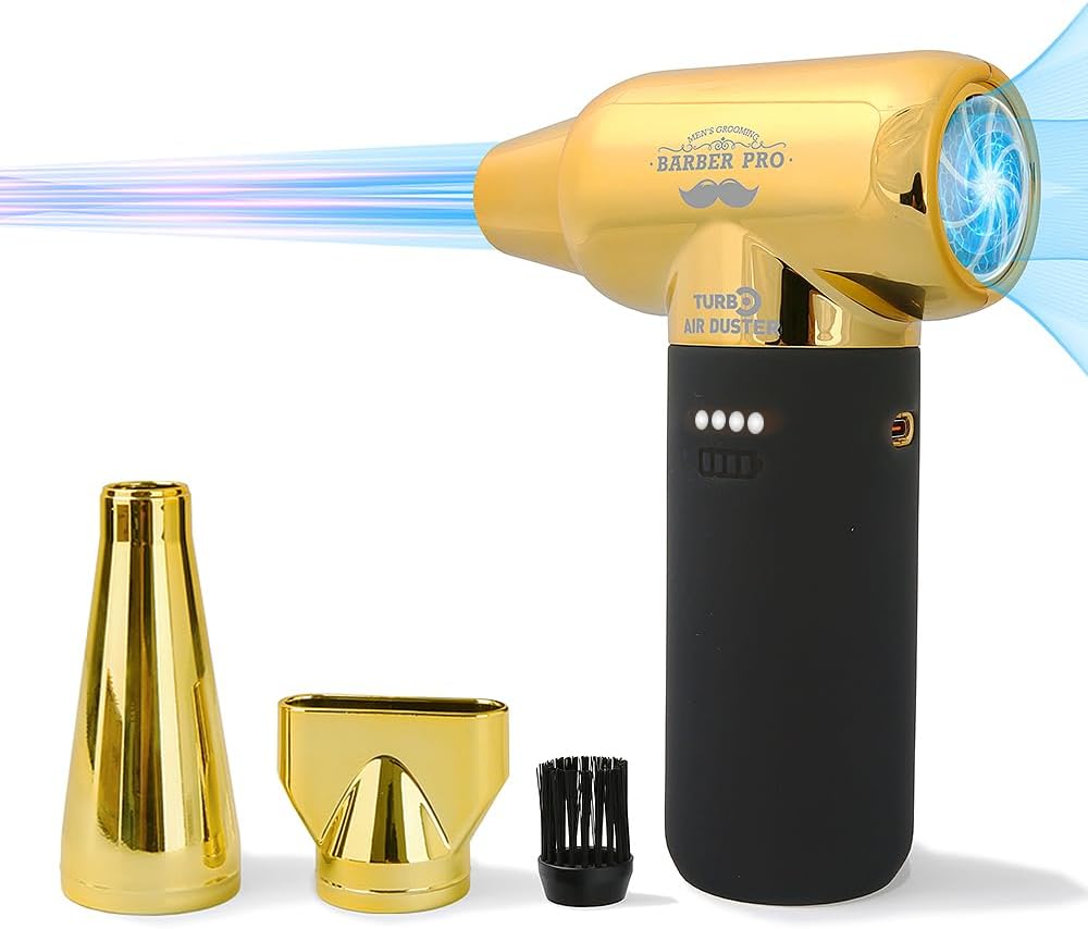 Amazon.com: Compressed Air Duster - Electric Duster for Hair Barber, 3 ...