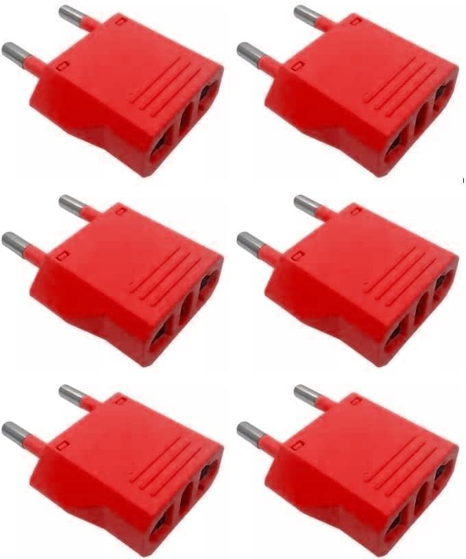 Kioosdinfely 4 Pack US/CA to EU European Plug Adapter-Type C Plug, 2 ...