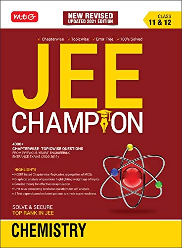JEE Champion Chemistry: MTG Editorial Board: 9789390801244: Amazon.com ...