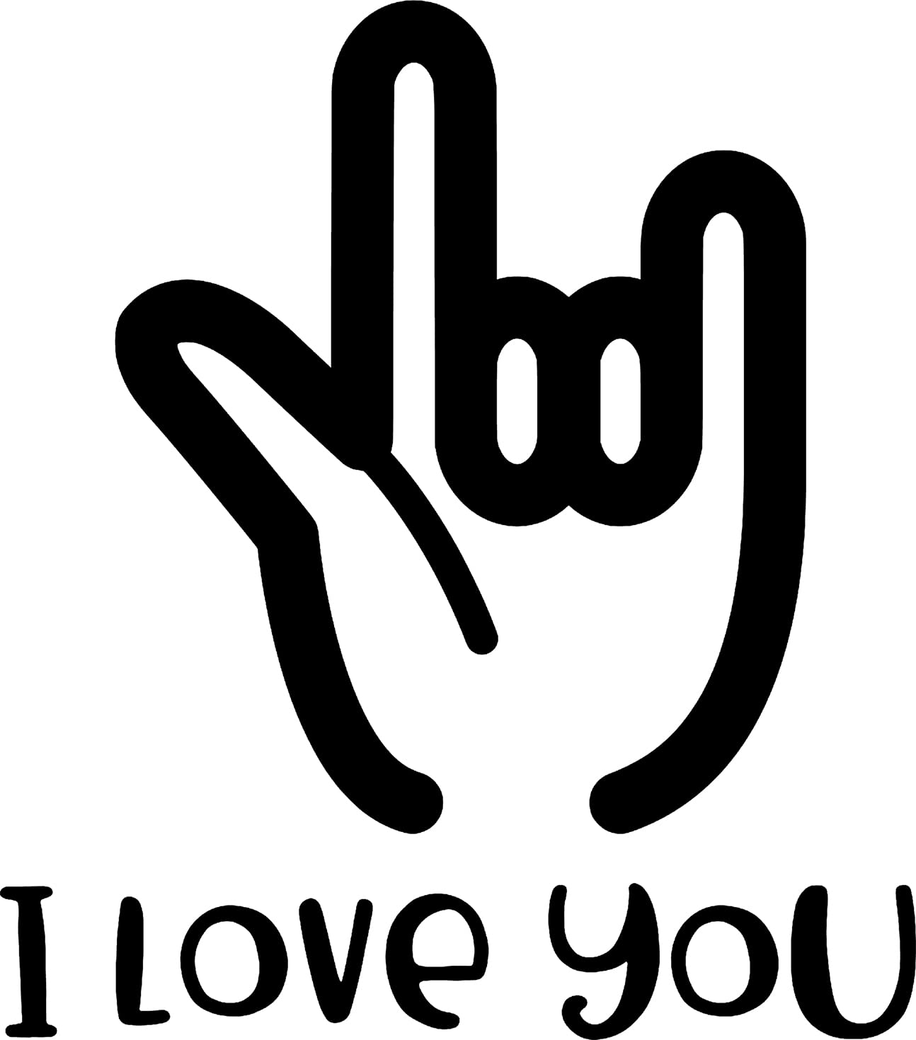 U In Sign Language