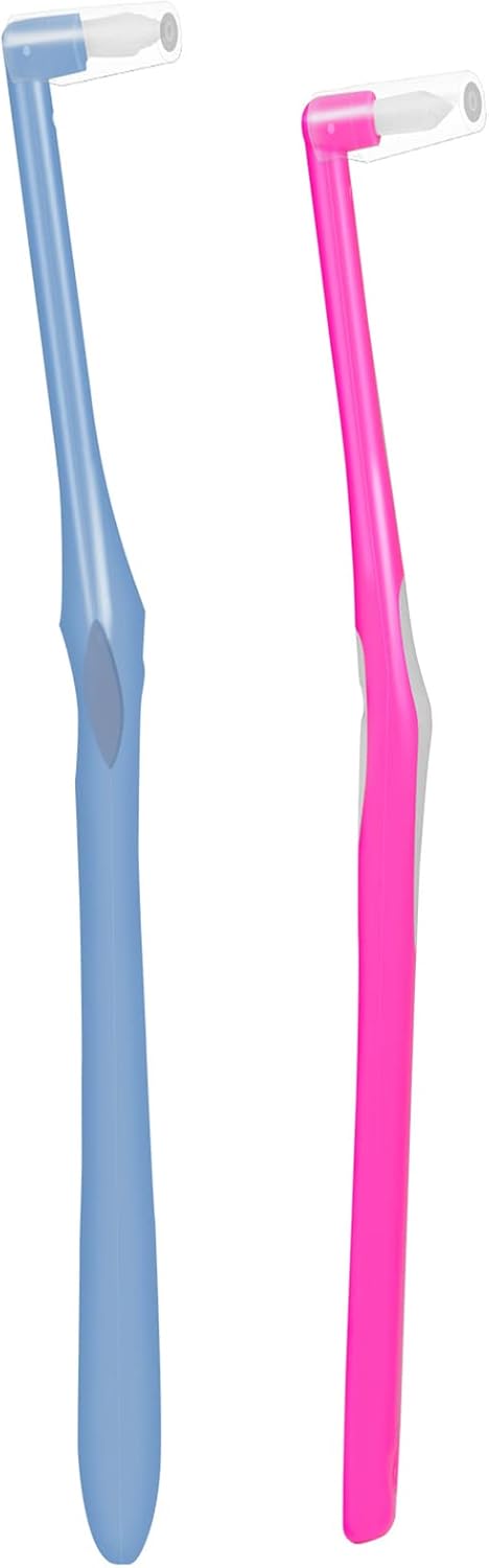 2 Pcs Compact Interspace Brush, Annhua Soft Tuft Interdental Toothbrush ...