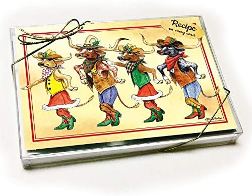Amazon.com : The ROUTH COLLECTION Texas Christmas Card with recipe ...