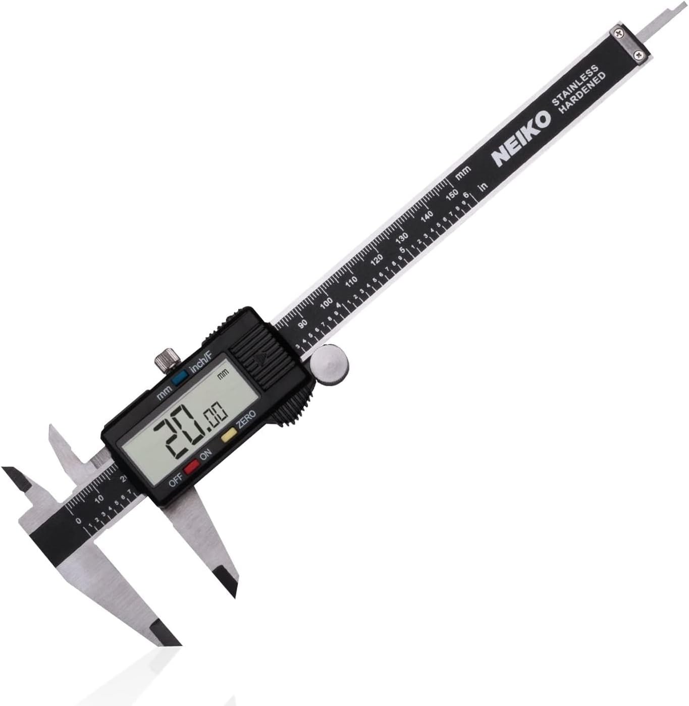 Amazon.com: Digital Caliper Measuring Tool, Stainless Steel Vernier ...