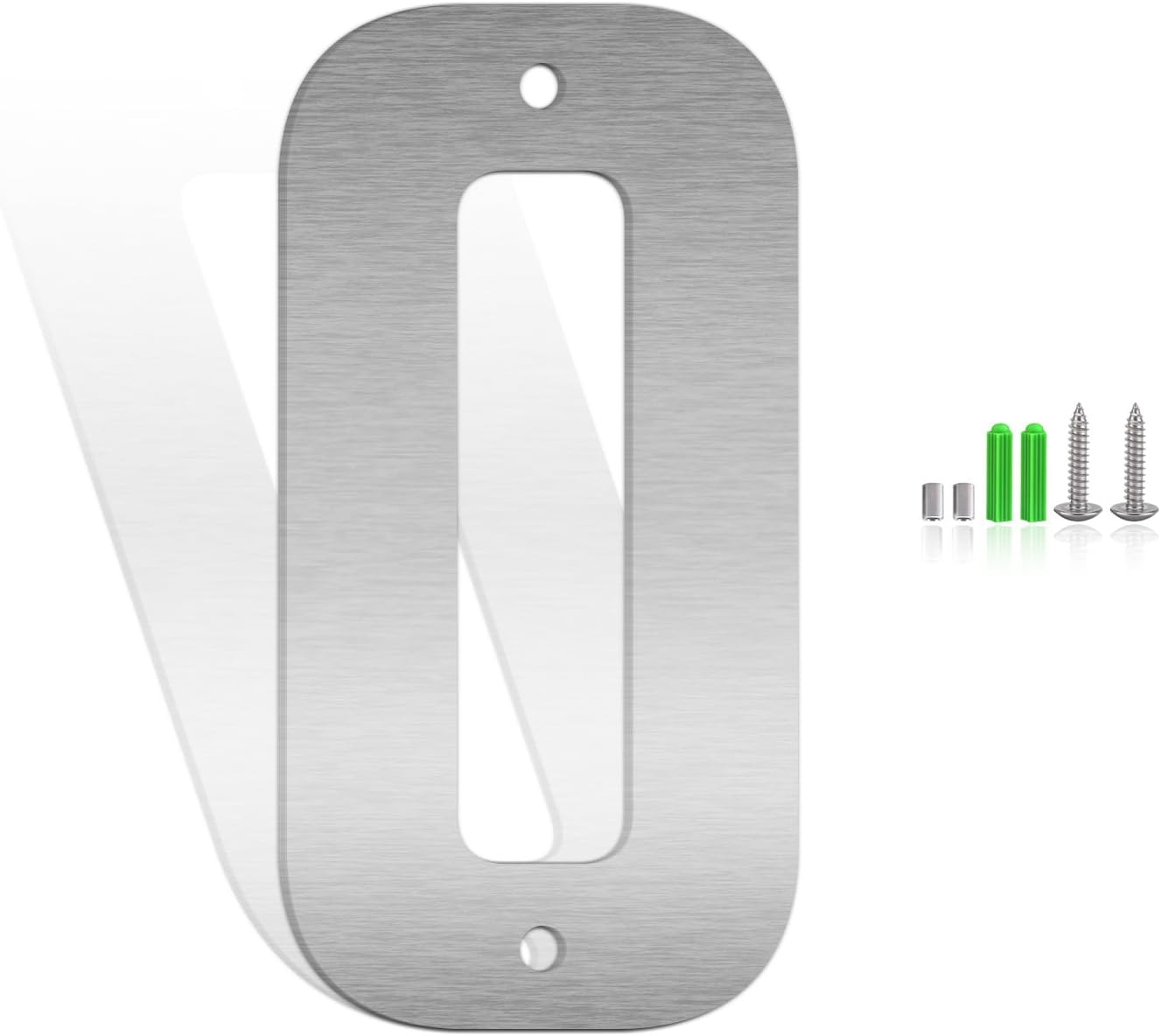 Amazon.com: 12 Inch Stainless Steel Metal Floating Address Numbers ...