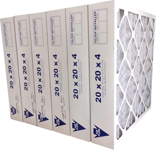 United Filter 20x20x4 MERV 8 Pleated Air Filter – Efficient HVAC, Easy ...
