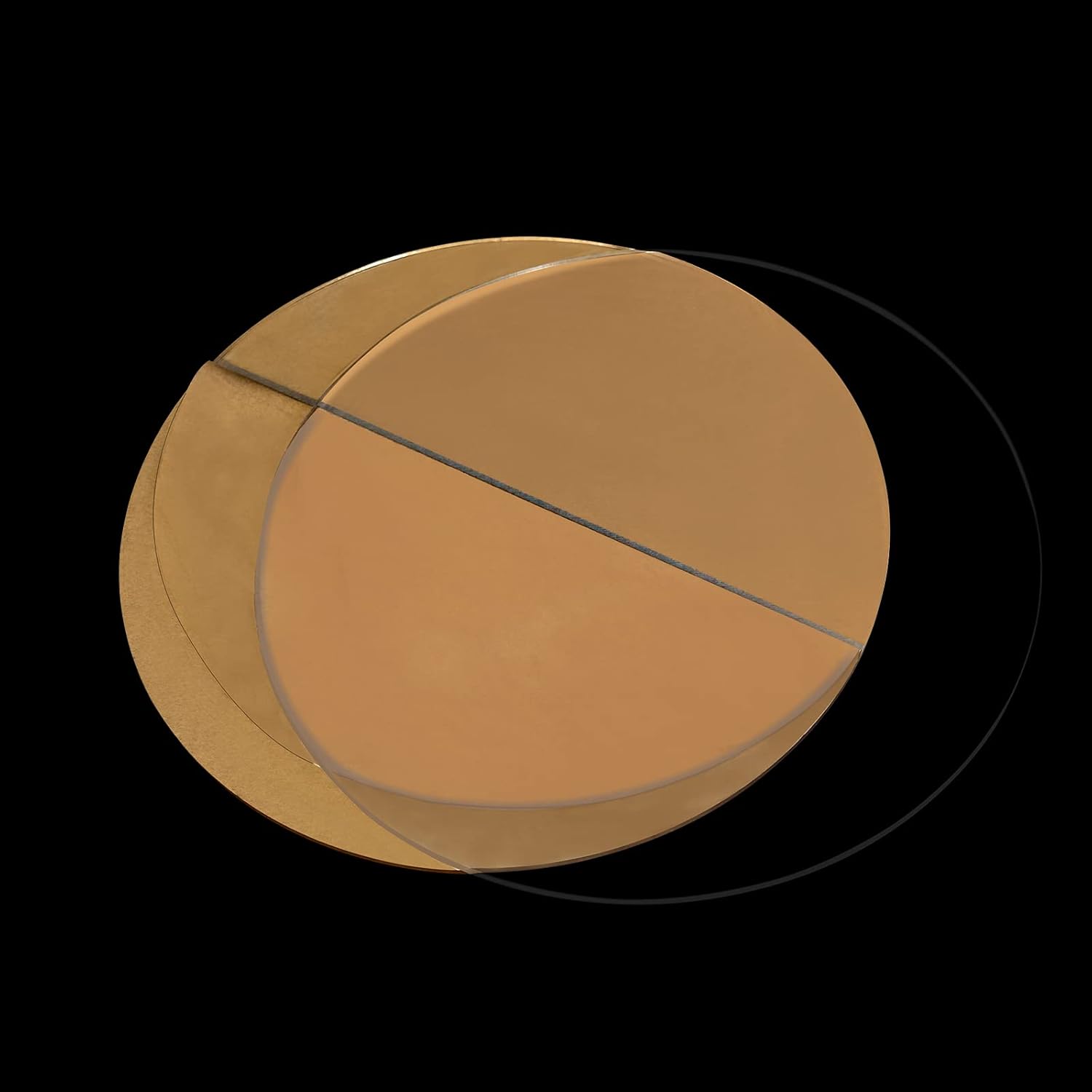 Buy 2 Qty 1/8 Round Plexiglass Sheet, 8 Inch Diameter Clear Acrylic ...