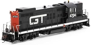 Amazon.com: Athearn HO GP18 w/DCC & Sound GTW #4704 ATHG30733 HO Locomotives : Arts, Crafts & Sewing