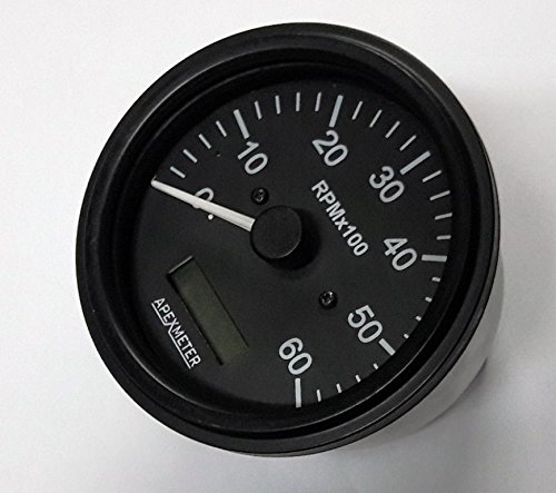 Amazon.com: Tachometer/Hourmeter 0-6000 RPM Magnetic Pickup Sensor ...