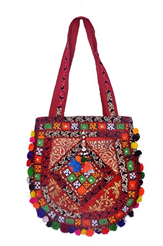 Buy Gaurapakhi Women's Traditional and Ethnic Homemade Cotton Handbag ...