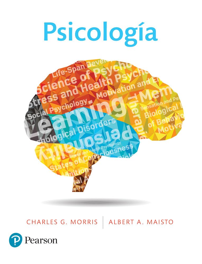 Psicología : Charles G. Morris, Albert A. Maisto: Amazon.com.mx: Libros