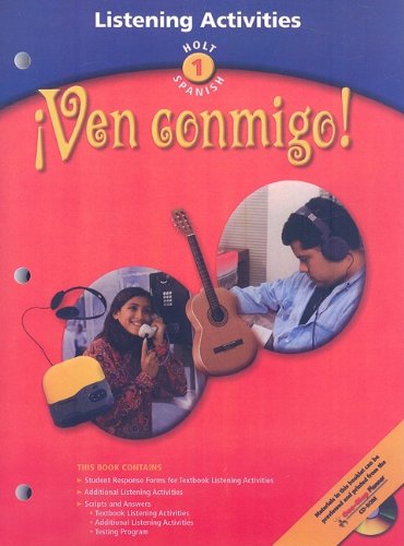 Amazon.com: Ven Conmigo cuaderno de actividades: Level 1 (Spanish ...