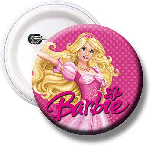 Buy 360Edutech, Barbie Doll Pin-Back Button Badge, Toys as Gift to Kids ...