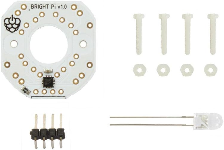 Amazon.com: BrightPi Bright White and IR Camera Light for Raspberry Pi ...