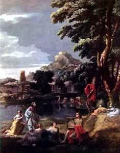 Amazon.com: Orpheus and Eurydice - Poster by Nicolas Poussin (8.25x10 ...