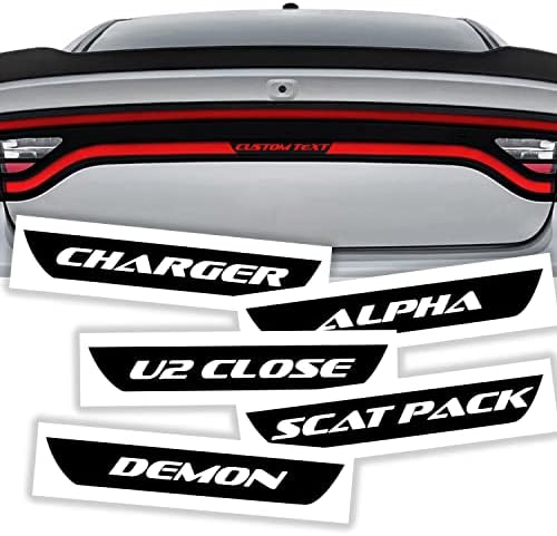 Amazon.com: Your Custom Text PreCut Gloss Black Vinyl Accent Decal for ...