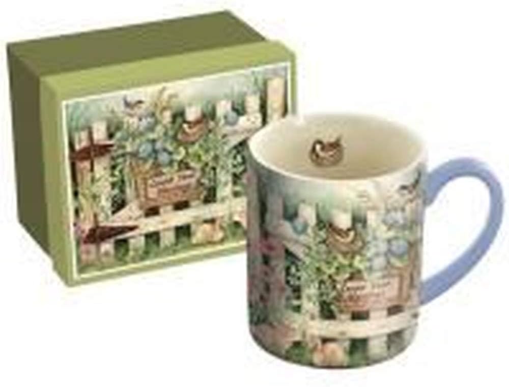 Amazon.com: LANG - 14 oz. Ceramic Coffee Mug - Exclusive Art ...