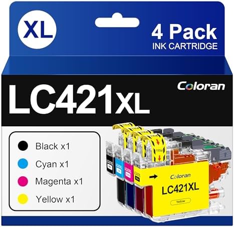 starink LC421XL Ink Cartridges Compatible with Brother LC-421XL LC-421 ...