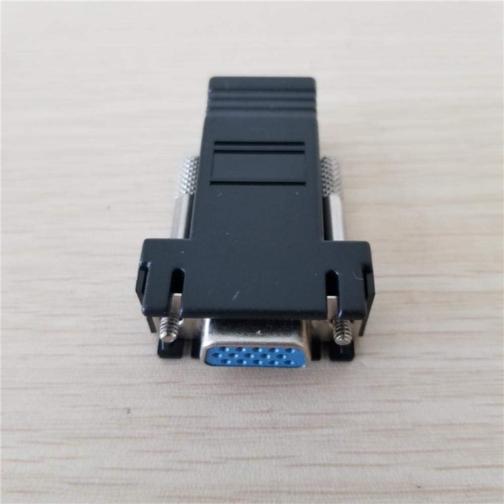 Amazon.com: for 15Pin VGA SVGA D-Sub HDB15 Female to RJ-45 RJ45 Female ...