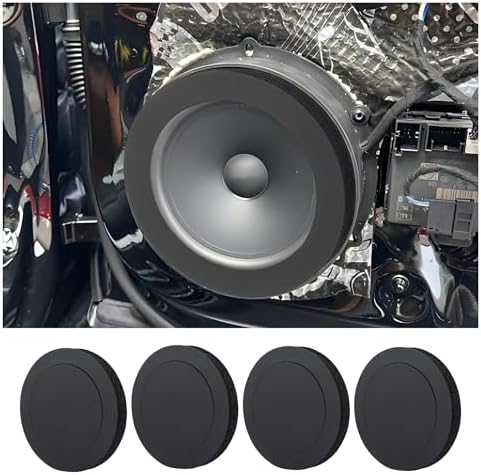 Amazon.com: carleef 4PCS 6.5 Speaker Rings,Self Adhesive Speaker Foam ...