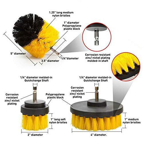 Vacuum Cleaner Drill Brush Parts Spare Scouring pad Sticky disc ...