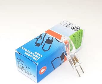 5pcs Halogen Bulb 64602 50W 12V G6.35 Halogen Lamp NAED 54607 G 6.35 ...