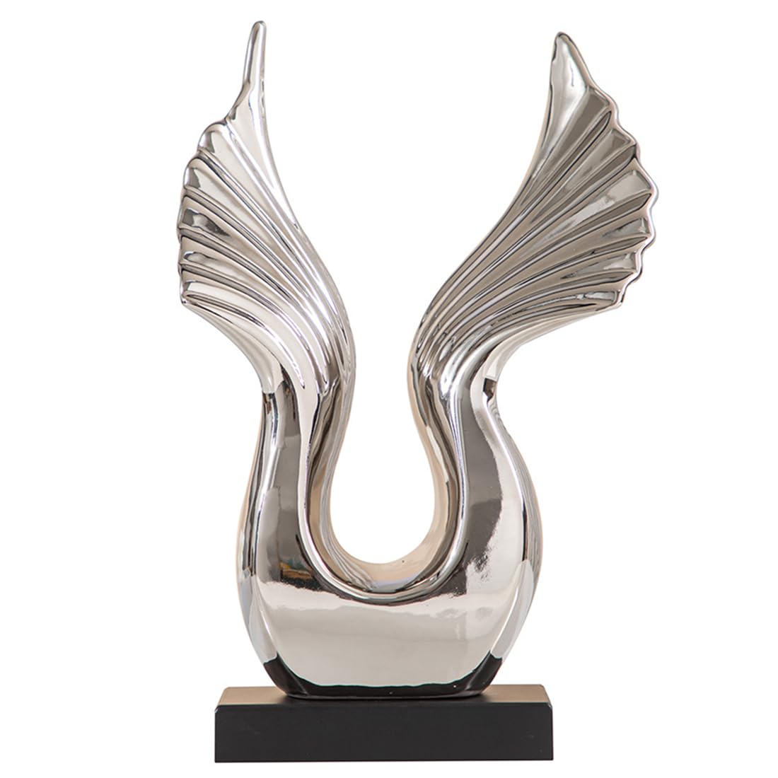 Amazon.com: Anding Home Decor Modern Art Ceramic Statue Gold Table ...