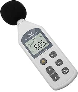Digital Decibels Meter 30 130dB Noise Levels Tester with Low Battery ...