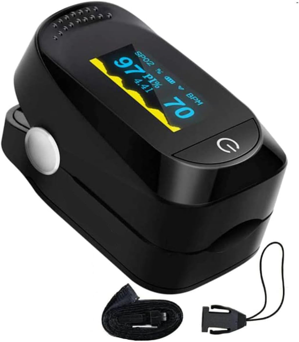 Biomedintech Fingertip Pulse Oximeter with Bluetooth, Blood Oxygen ...