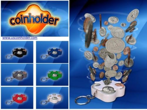 Amazon.com : Key Chain Coin Holder, Coin Organizer, Us Coin Holder ...