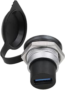 Amazon.com: HangTon 2pack USB 3.0 Panel Socket Coupler Waterproof ...